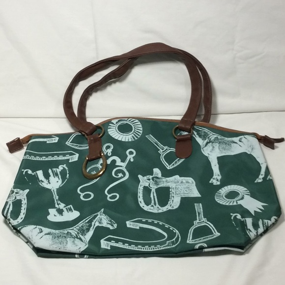 Two’s Company | Bags | Equestrian Cosmo Bag | Poshmark